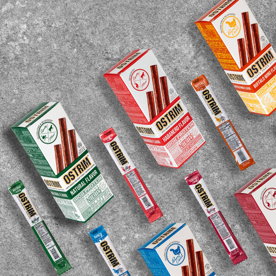 OSTRIM High Protein Beef Sticks | Meat Sticks | Shop Now – Ostrim