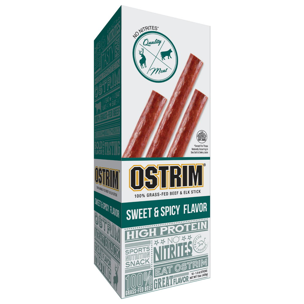 OSTRIM High Protein Beef Sticks | Meat Sticks | Shop Now – Ostrim